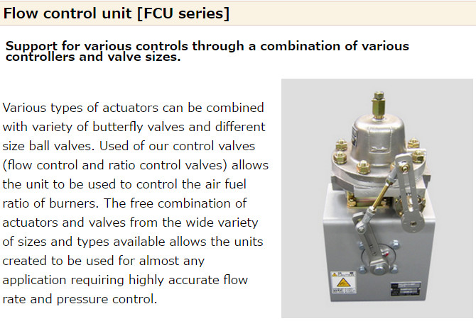 Okaya Seiritsu Flow control unit FCU series_Industrial Products